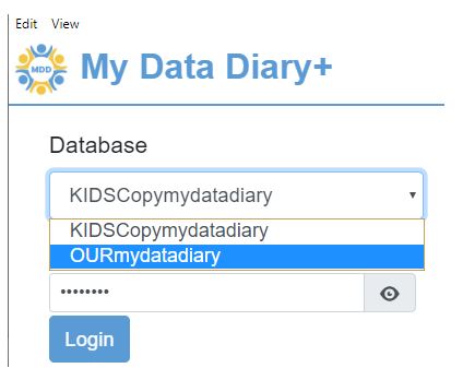 Instructions & FAQ – My Data Diary+